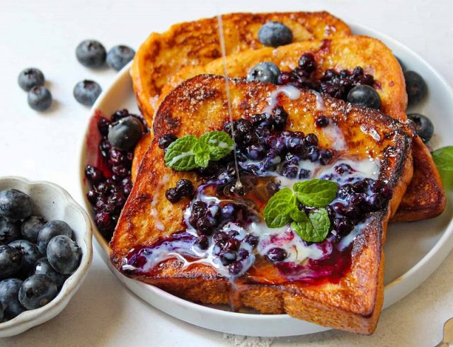 Blueberry toast: the recipe for a rich and delicious breakfast | Fruit ...